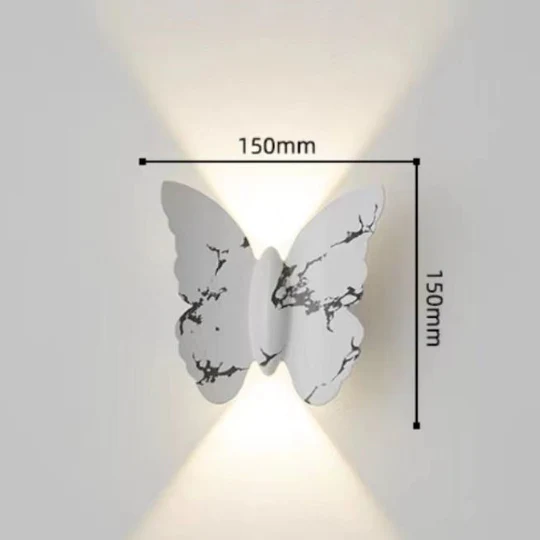 Aplica LED 6W Interior / Exterior BUTTERFLY Alba - Infinit Lights